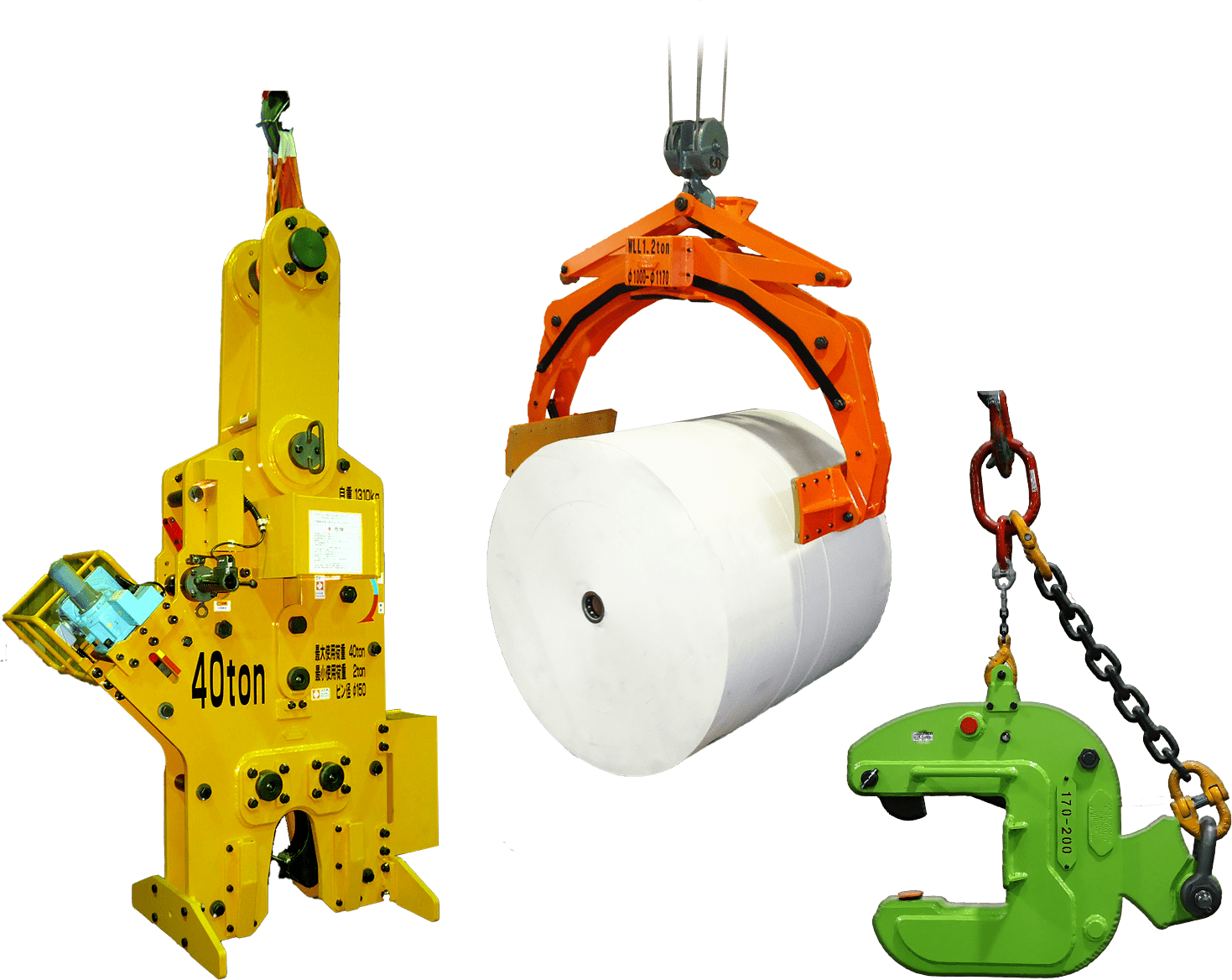 Corporate website of Eagle Clamp Co., Ltd.