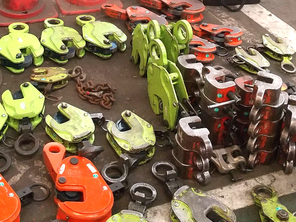 Corporate website of Eagle Clamp Co., Ltd.