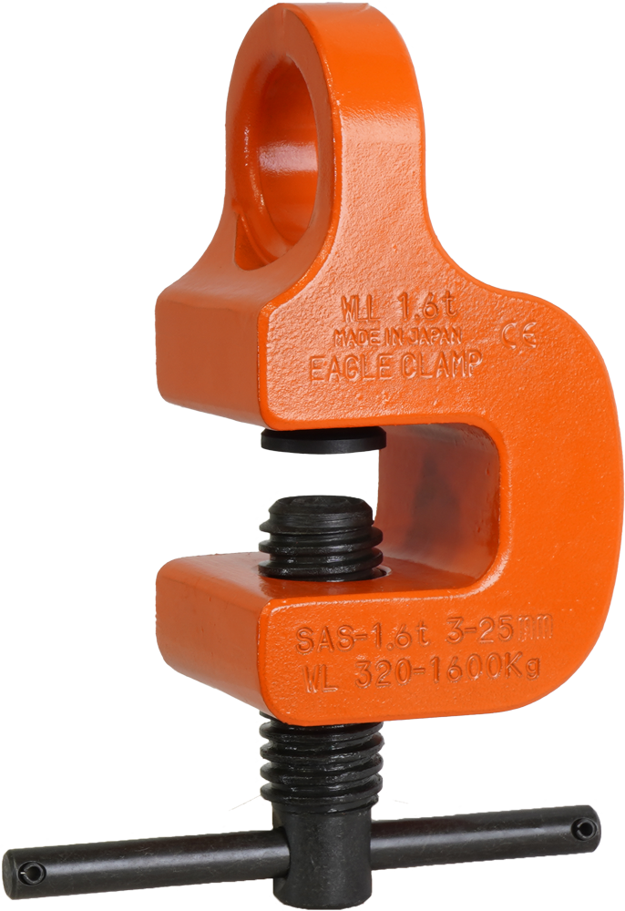 鉄鋼用クランプ ねじ式引張り用 SAS型｜イーグルクランプ株式会社 コーポレートサイト
